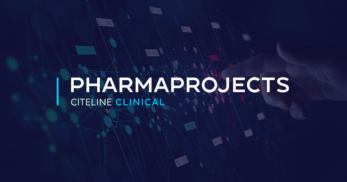 Pharmaprojects: the industry standard for tracking and analyzing the global drug R&D landscape ...